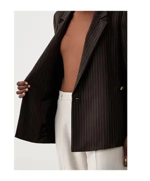 Marella Pinstriped Blazer