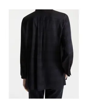 Marella Long-sleeve Plaid Shirt