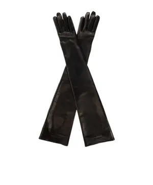 Balenciaga Split-toe Gloves - Black