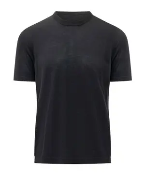 Zegna Trofeo 15mil15 Crew-neck T-shirt - Black