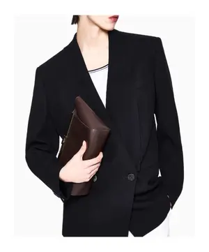 Giorgio Armani Pleated-back Double-breasted Blazer