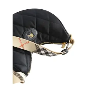 Burberry Ll Horseshoe Crossbody Nyn Bags - Black