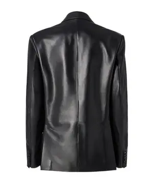 Fendi Nappa Leather Blazer