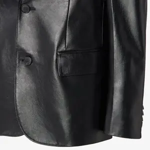 Fendi Nappa Leather Blazer