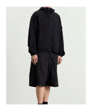 Stone Island Logo-patch Hooded Jacket
