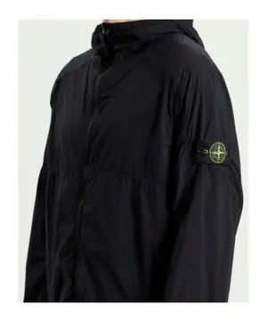Stone Island Logo-patch Hooded Jacket
