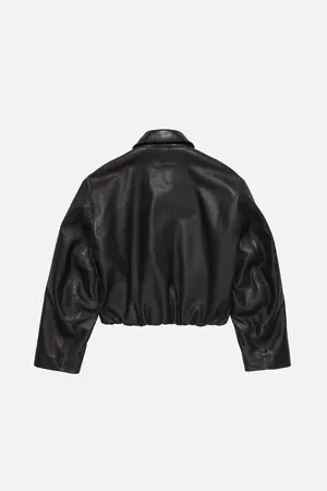 Acne Studios Logo-debossed Cropped Jacket