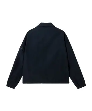Stone Island Coach Jacket With Anti-drop Finish