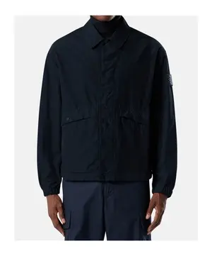 Stone Island Coach Jacket With Anti-drop Finish