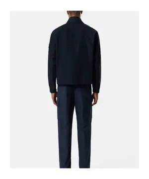Stone Island Coach Jacket With Anti-drop Finish