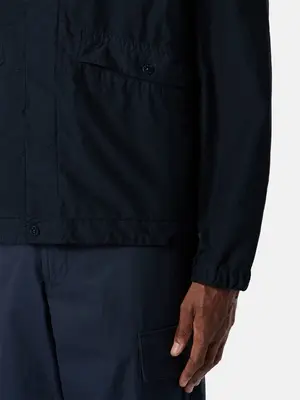 Stone Island Coach Jacket With Anti-drop Finish