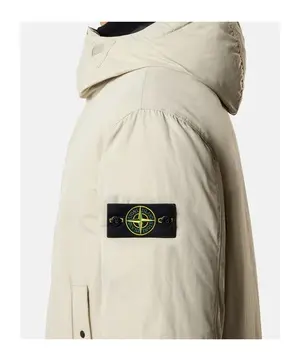 Stone Island Long Down Parka With Anti-drop