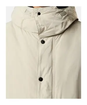Stone Island Long Down Parka With Anti-drop