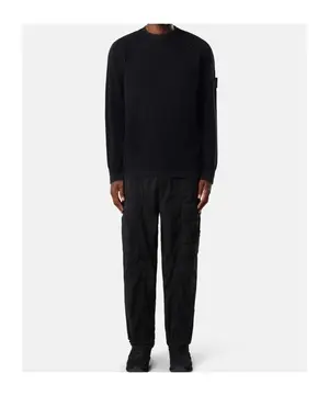 Stone Island Regular-fit Crewneck Jumper With Raglan Sleeves