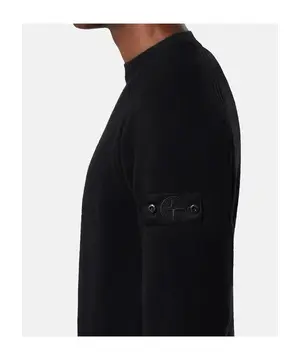 Stone Island Regular-fit Crewneck Jumper With Raglan Sleeves