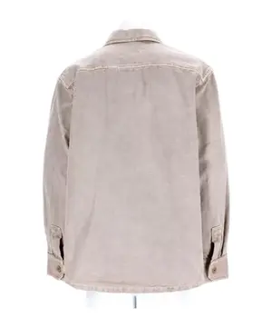 A.p.c. Button-up Straight Hem Shirt - Beige