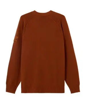 Stone Island Regular-fit Crewneck Jumper With Raglan Sleeves