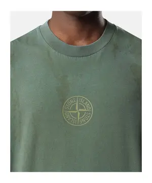 Stone Island Regular-fit T-shirt With 'bark Tee' Print