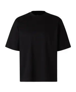 Herno Mercerised Cotton T-shirt - Black