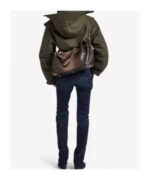 Balenciaga Fan Carry All Bag Medium - Black/light Taupe