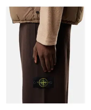 Stone Island Regular-fit Knit Joggers With Elastic Drawstring Waist