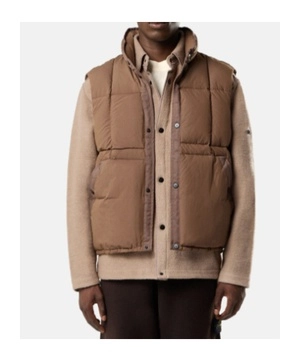 Stone Island Down Vest With Wind Resistance