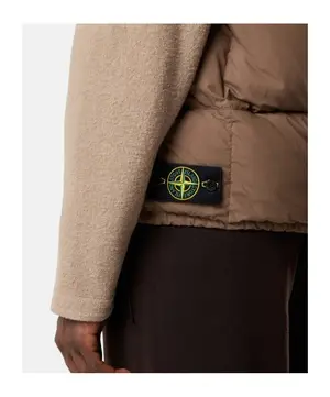 Stone Island Down Vest With Wind Resistance