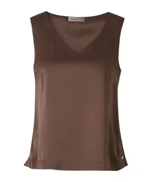 Herno Satin-finish V-neck Blouse