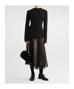 Dolce & Gabbana Double Wool Crêpe Jacket