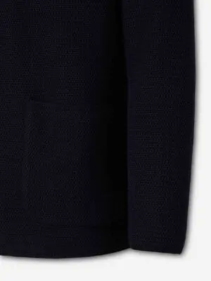 LARDINI High Neck Button-up Jacket