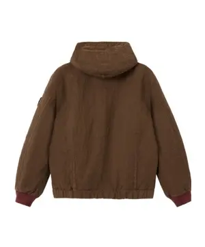 Stone Island Padded Hooded Jacket With Anti-drop