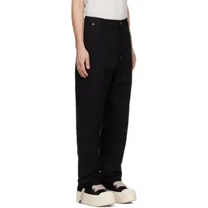 Rick Owens Button-fly Jeans - Black