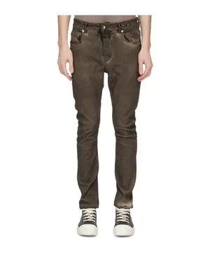 Rick Owens Belt-loop Jeans - Taupe