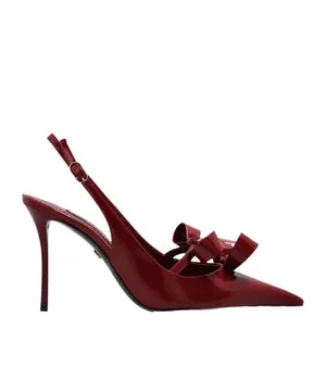 Dolce & Gabbana Dolce Gabbana Bow Detailed Pointed Toe Pumps