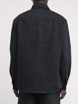 Casablanca Laser Monogram Overshirt