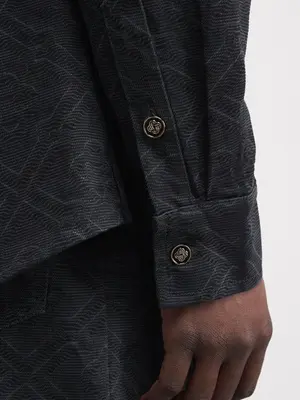 Casablanca Laser Monogram Overshirt