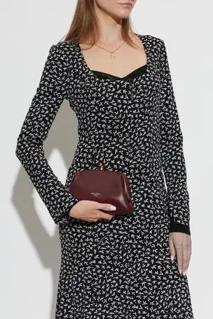 Dolce & Gabbana Mini Grandma Leather Clutch Bag