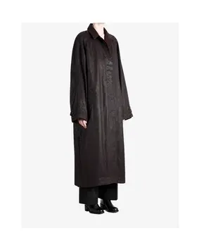 Dries Van Noten Long-sleeved Trench Coat