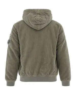 C.P. COMPANY Corduroy Full-zip Hoodie