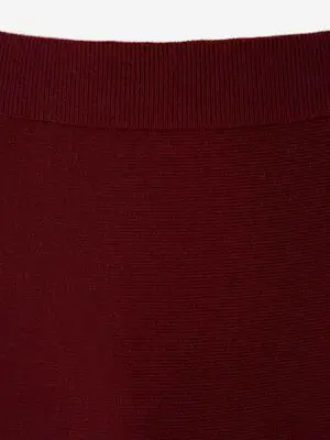 Simkhai Ribbed-knit Wool Midi Skirt