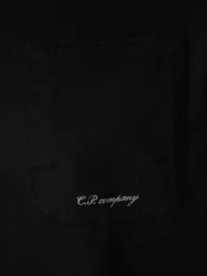 C.P. COMPANY Logo-print Pocket T-shirt