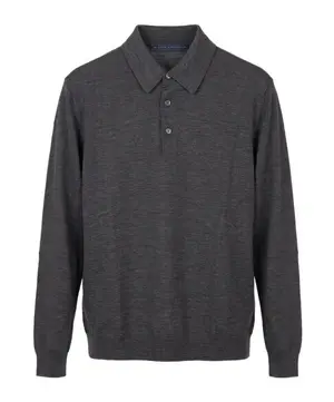 Kiton Long-sleeve Polo Shirt