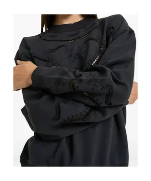 Isabel Marant Étoile Vella Embroidered Sweatshirt