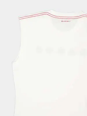 Marni Cut-out Sleeveless T-shirt