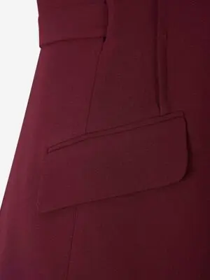 Simkhai Pleated Asymmetric-hem Dress