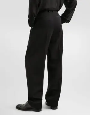 Dolce & Gabbana Wool Gabardine Trousers