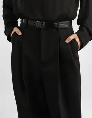 Dolce & Gabbana Wool Gabardine Trousers