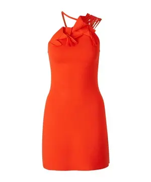 Cult Gaia Camellia-motif Knit Dress