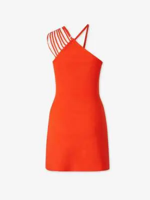 Cult Gaia Camellia-motif Knit Dress