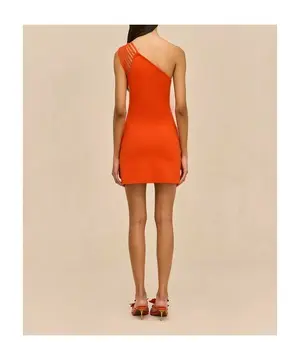 Cult Gaia Camellia-motif Knit Dress